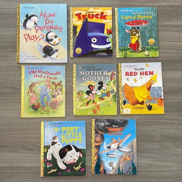 Little Golden Books | Other | A Little Golden Books Childrens ...